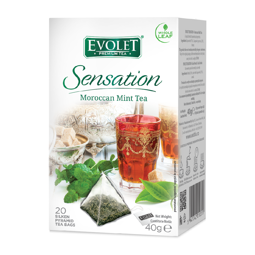 Ceai Moroccan Mint Tea EVOLET – Cumpana