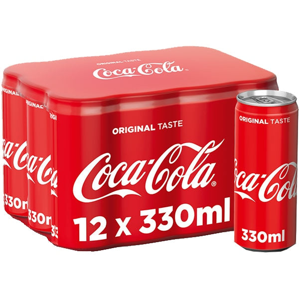 Bax Băutură carbogazoasă Coca Cola,12x330 ml – Cumpana